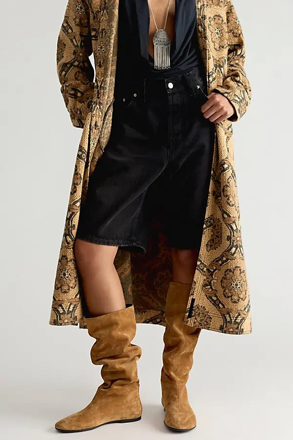 VAGABOND SHOEMAKERS Aleya Slouch Tall Boots - Harvest