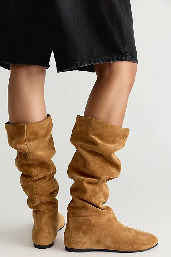 VAGABOND SHOEMAKERS Aleya Slouch Tall Boots - Harvest