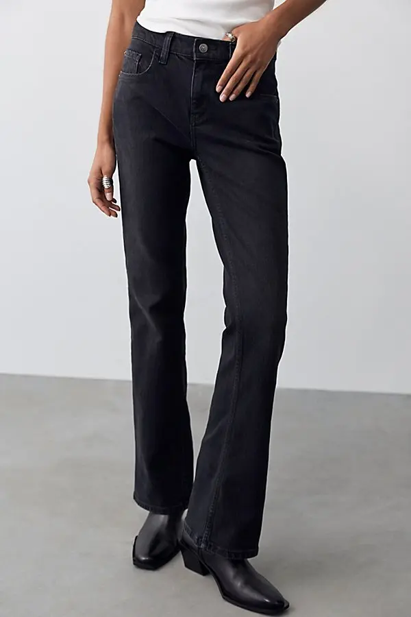 Free People We The Free Monte Low-rise Slim Bootcut Jeans - After Dark