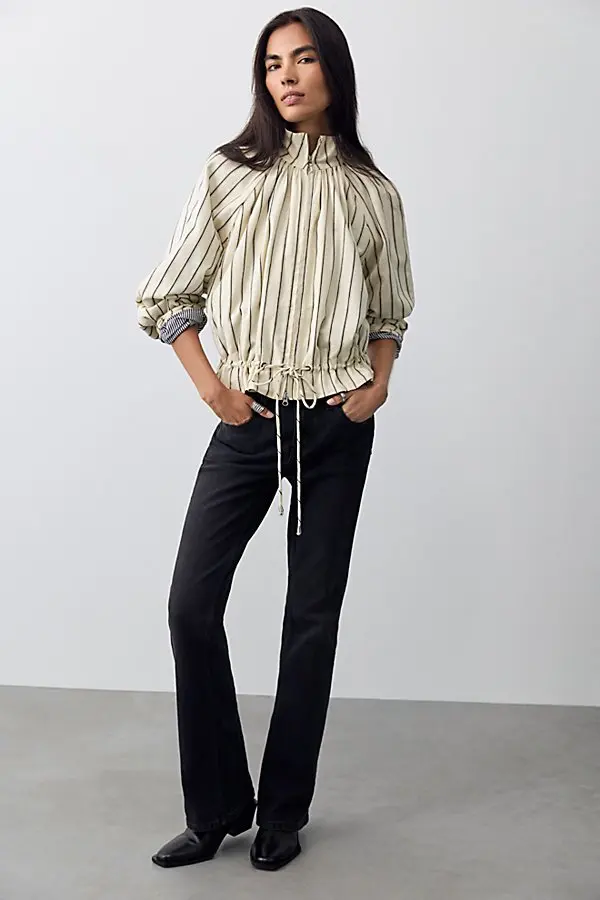 Free People We The Free Monte Low-rise Slim Bootcut Jeans - After Dark