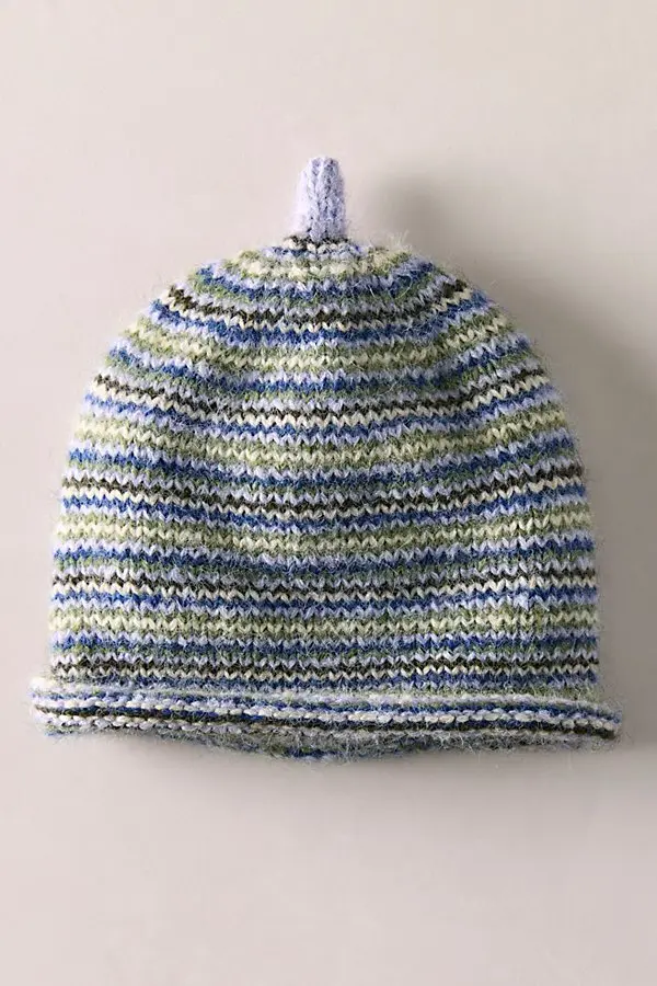 Free People Candy Land Pixie Beanie - Blueberry Combo