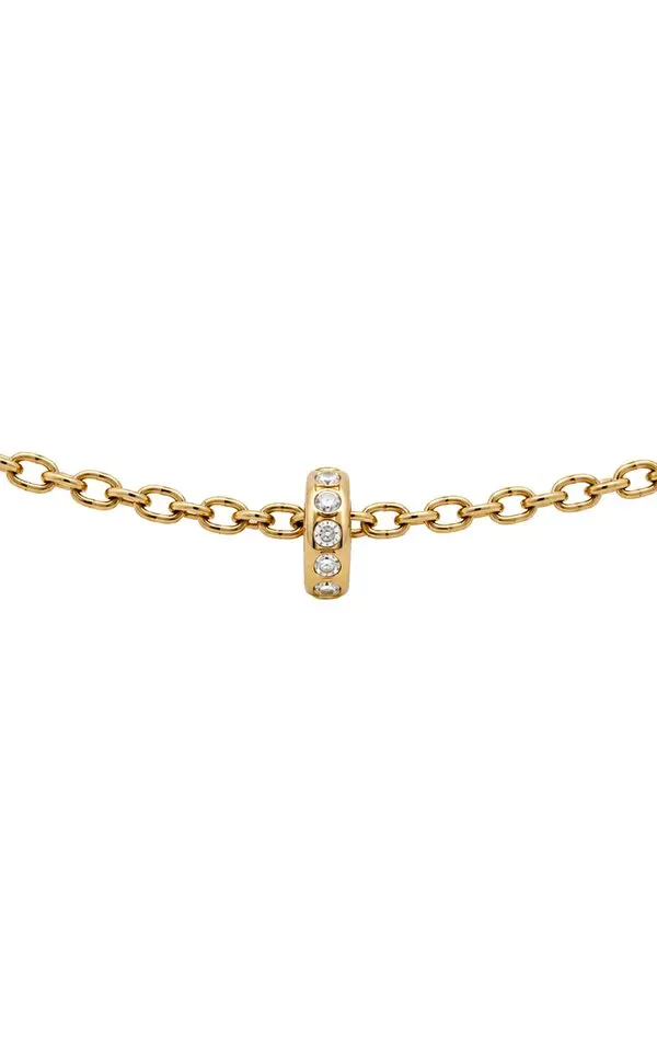 REINSTEIN ROSS 20k Peach Sonoma Rondelle Diamond Pendant