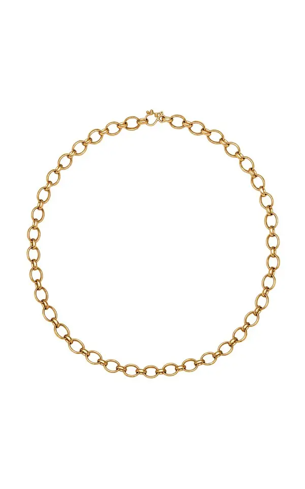 REINSTEIN ROSS 20k Peach Sonoma Mixed Link Chain Necklace