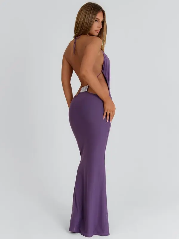 OUTCAST Shaima Maxi Dress Dusty