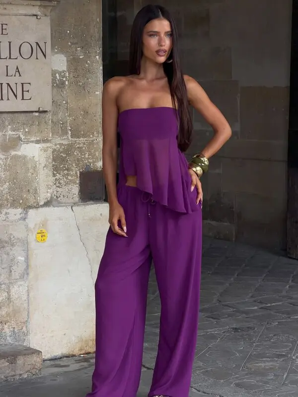OUTCAST Clovelly Top Plum