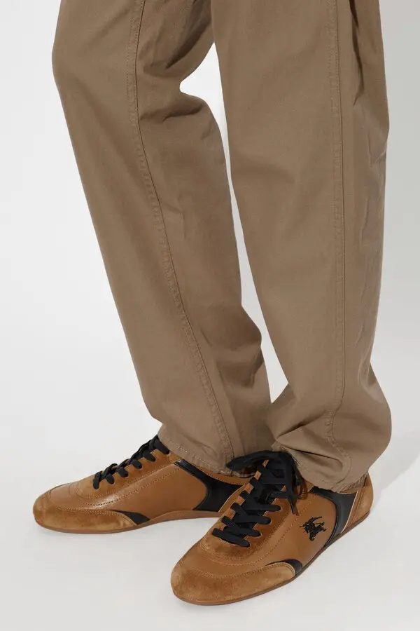 Burberry Leather Sports Shoes