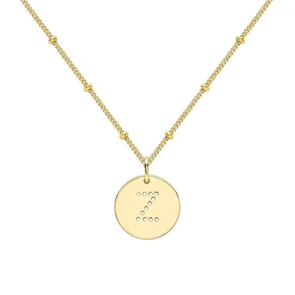 NEOLA DESIGN Alphabet Z Necklace