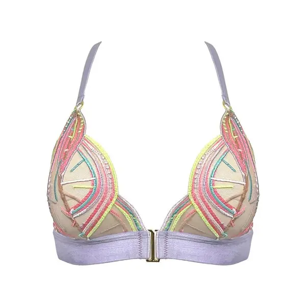 SOMEWHERE NEVER Miami Nice Triangle Non-wired Bra