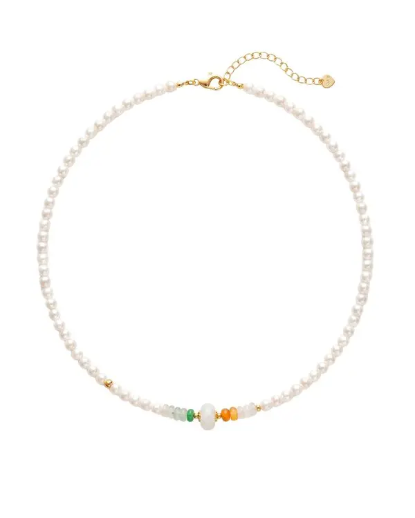 SEREE Mosaic - Green/orange/white/yellow