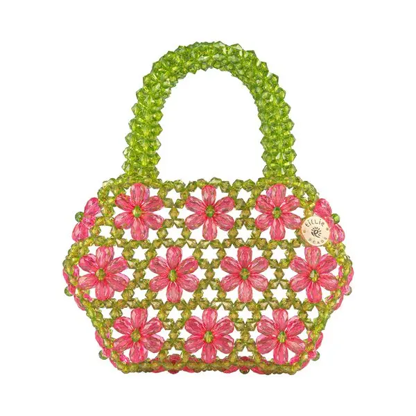 TILLIE BEADS Daisy Delight Mini Bead Bag