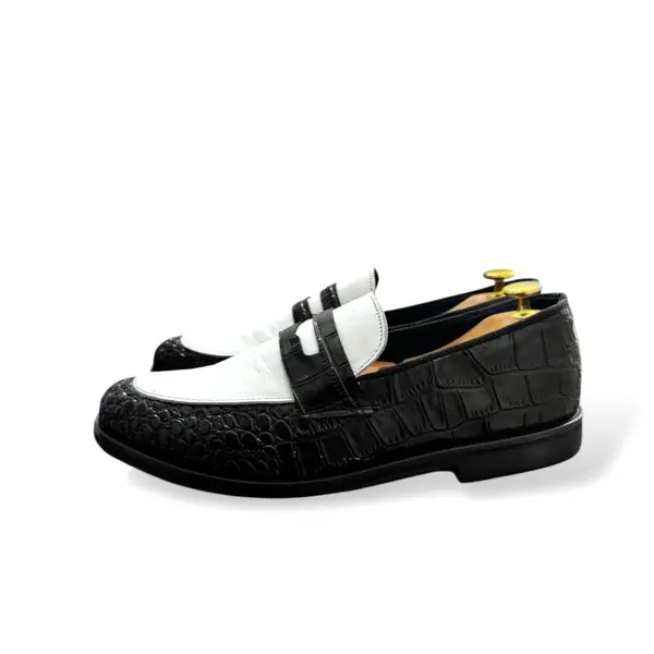 JPO Koch House And White Platform Loafers