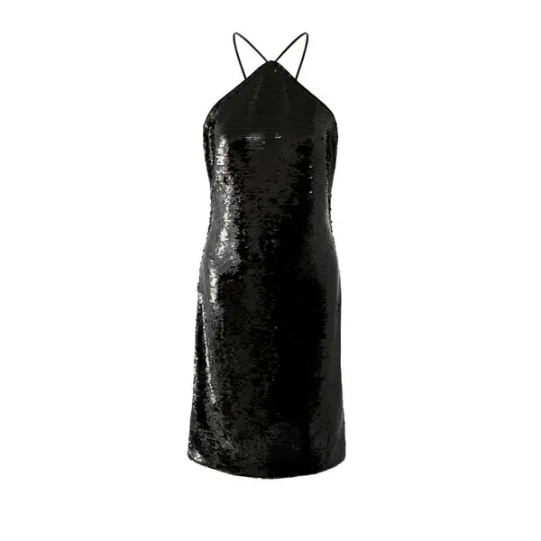 AISL Sequin Halterneck Mini Dress