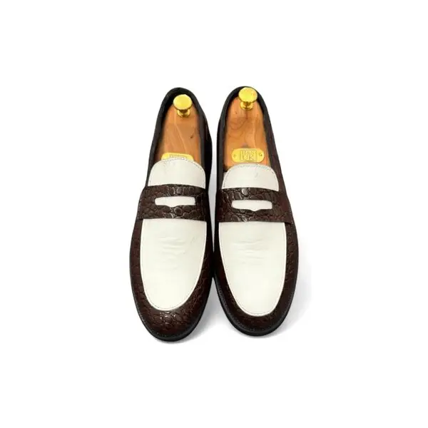JPO Koch House Cognac Penny Loafers