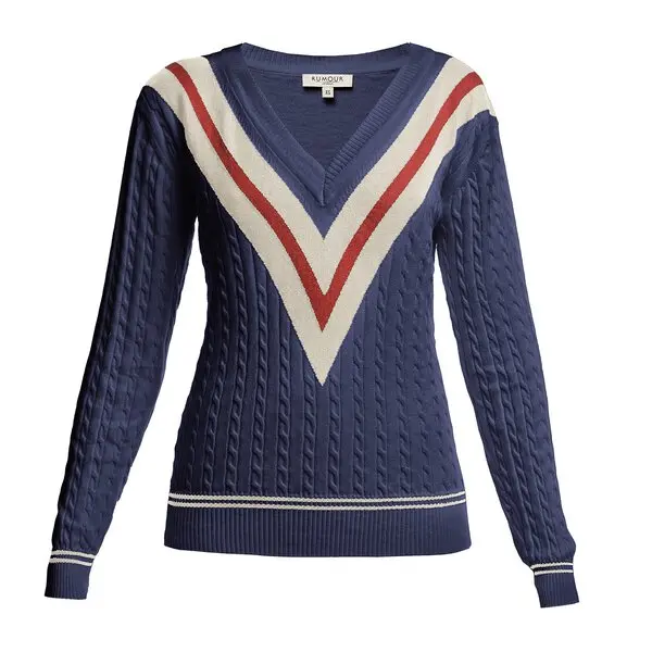 RUMOUR LONDON Wimbledon Cashmere Jumper