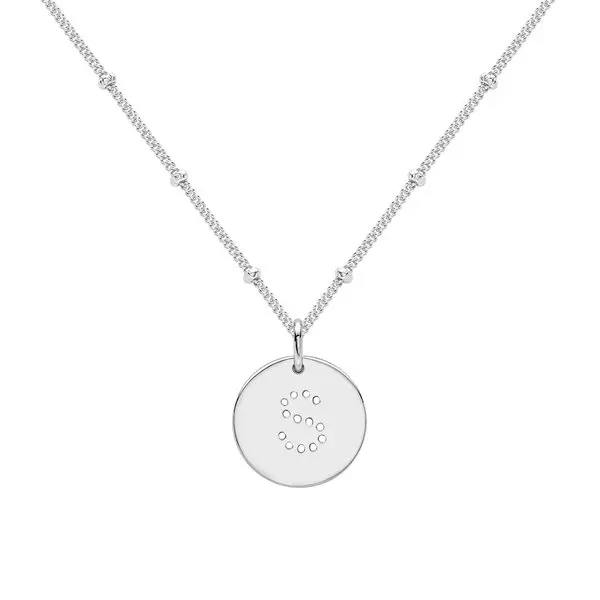 NEOLA DESIGN Alphabet S Necklace