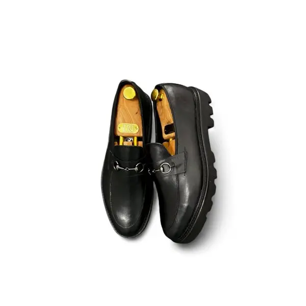JPO Koch House Horsebit Platform Loafers