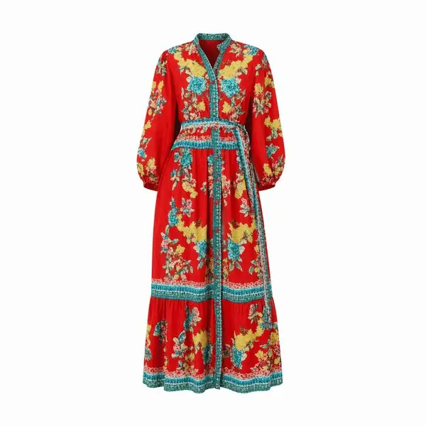 RAISHMA Tiffany Dress - Red