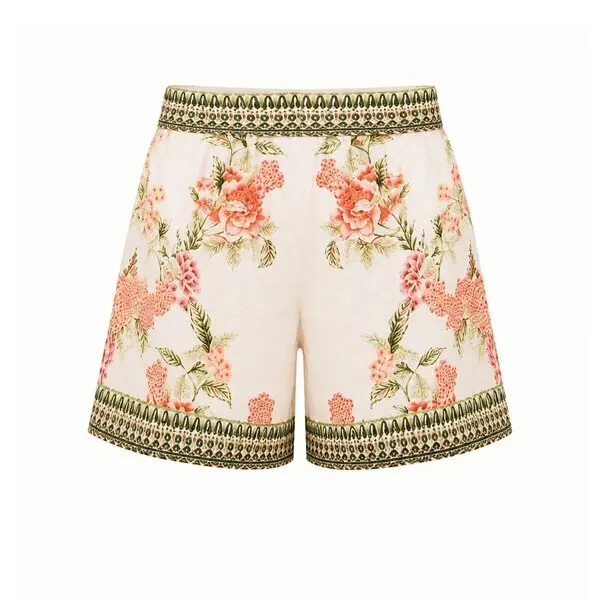 RAISHMA Amani Cream Short - White
