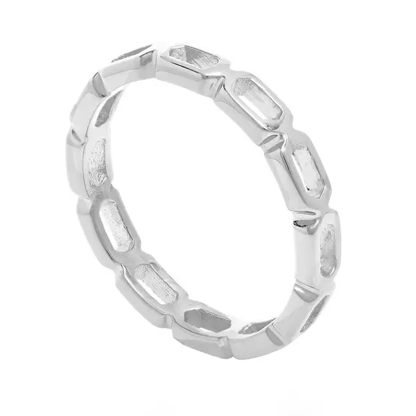 NEOLA DESIGN Sterling Chain Polo Ring