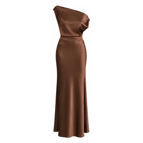 AISL Sleeveless Cowl Neck Maxi Dress