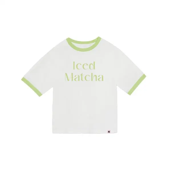 NEW ORCHARD Iced Matcha" Organic Cotton T-shirt