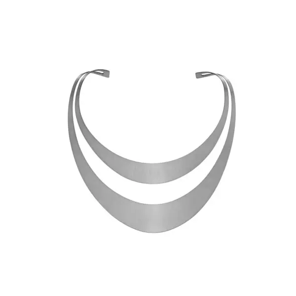 HOTA HOTA JEWELLERY Inception Necklace – Matte - Silver