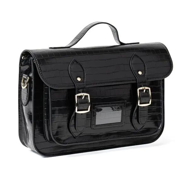 JPO Black / Red Atherton Standard Satchel Black - Black/red