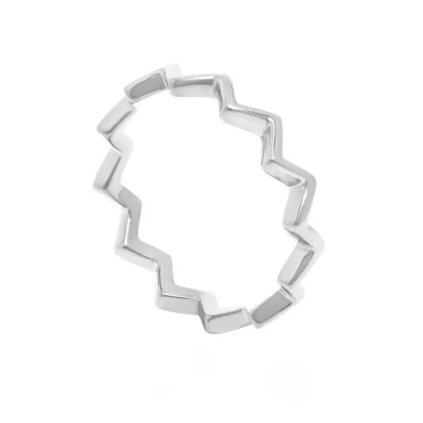 NEOLA DESIGN Sterling Staking Ring Ziggy - Silver
