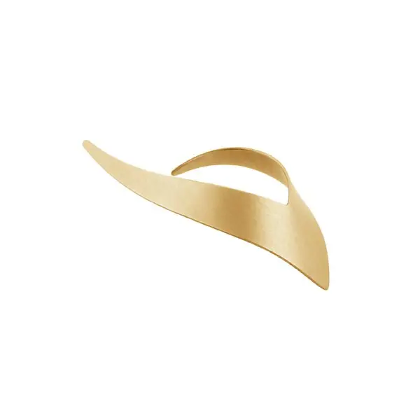 HOTA HOTA JEWELLERY Attitude Earrings – Matte – -plated – Right - Gold
