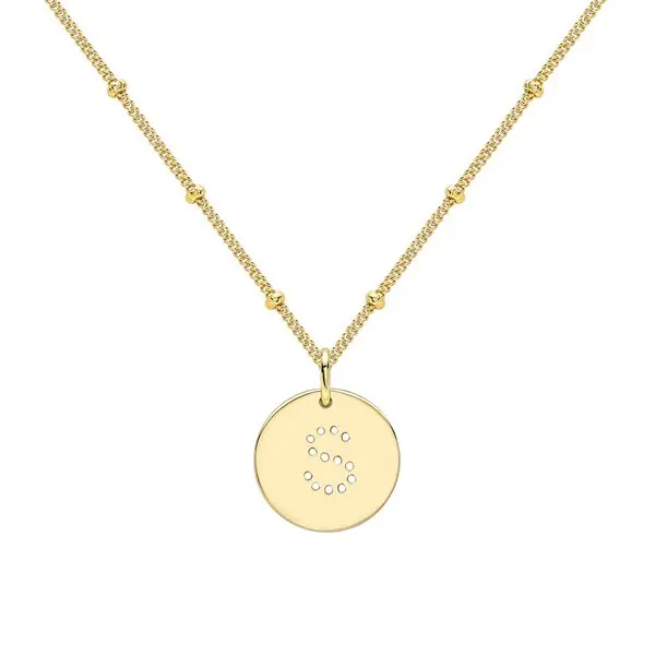NEOLA DESIGN Alphabet S Necklace