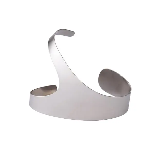 HOTA HOTA JEWELLERY Obsession Palm Cuff – Matte – Left - Silver