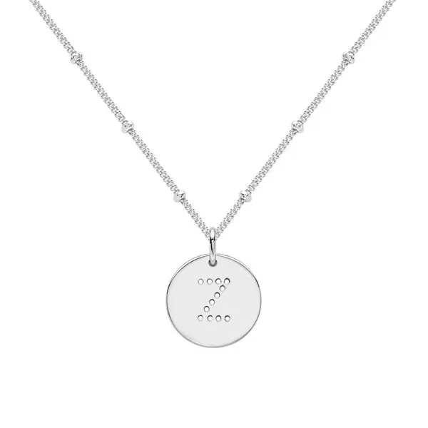 NEOLA DESIGN Alphabet Z Necklace