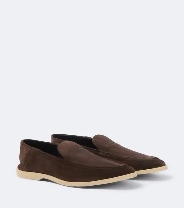 George Cleverley Suede Loafers