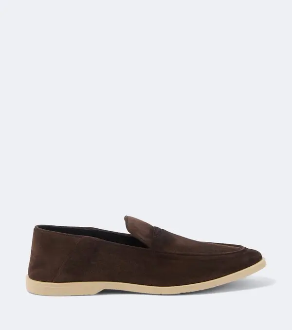 George Cleverley Suede Loafers
