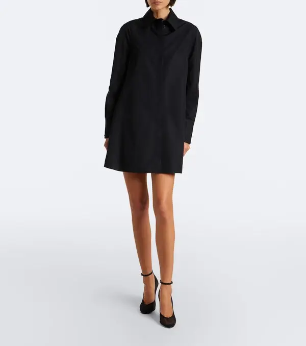 Alaïa Oversized Cotton Poplin Shirt