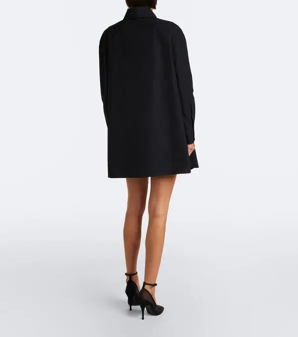Alaïa Oversized Cotton Poplin Shirt