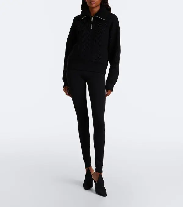 Alaïa Wool-blend Leggings
