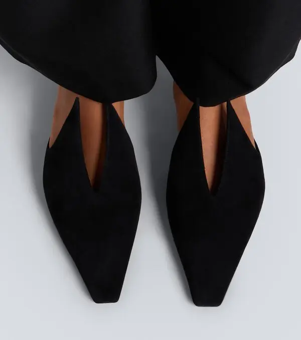 Alaïa Suede Mules