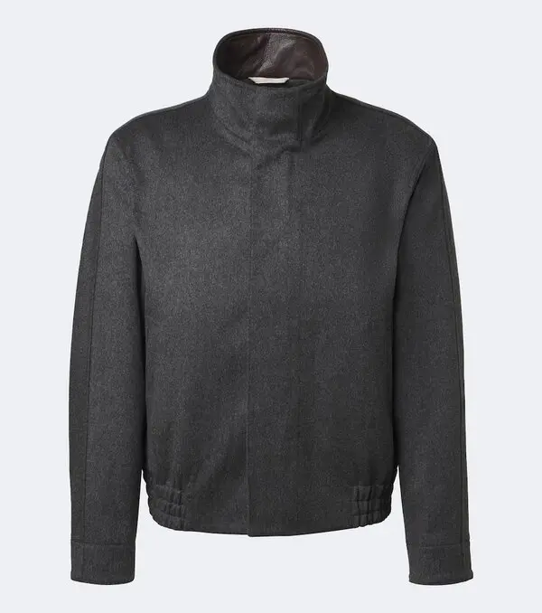 LARDINI Virgin Wool Jacket - Grey