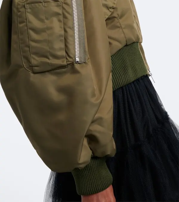 Simone Rocha Padded Hooded Bomber Jacket