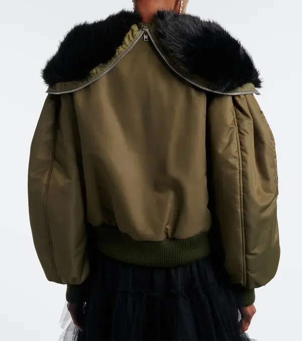 Simone Rocha Padded Hooded Bomber Jacket