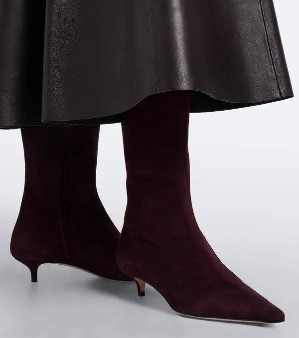JIMMY CHOO Amis Suede Knee-high Boots