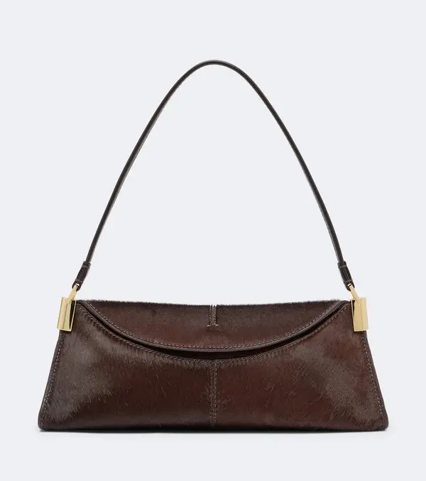 Balmain Calf Hair Shoulder Bag
