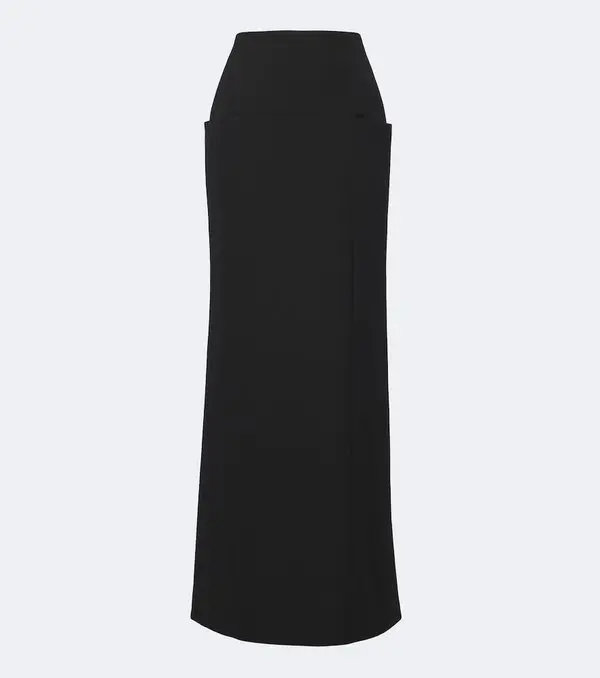 Alaïa Wool Maxi Skirt