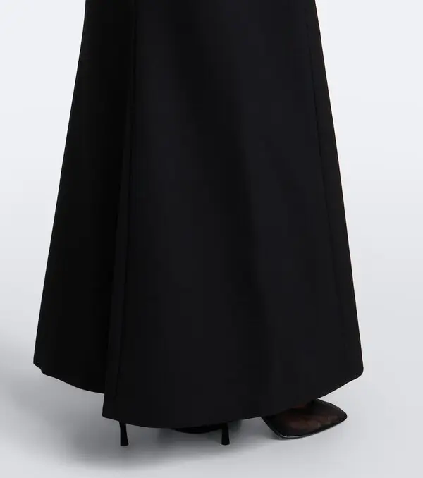Alaïa Wool Maxi Skirt