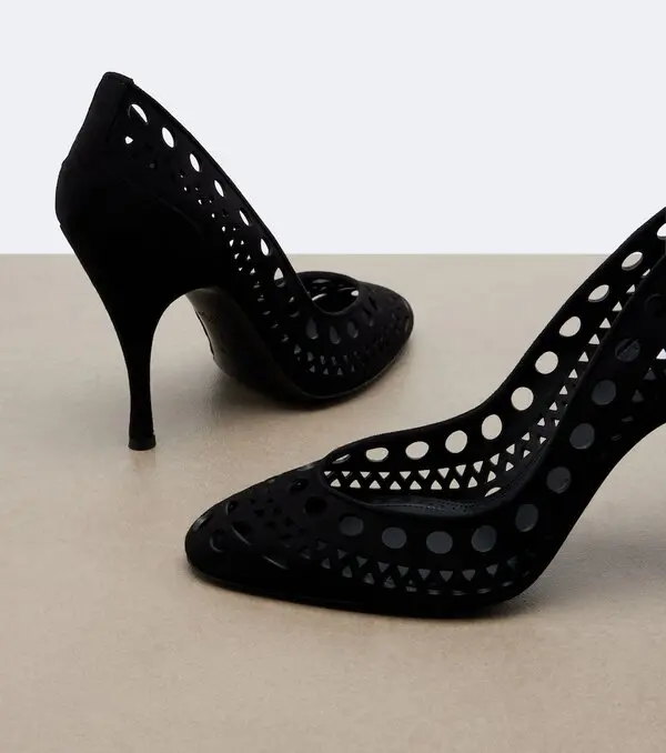 Alaïa Vienne Suede Pumps