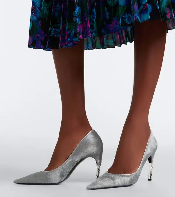 Gucci Castello Calf Hair Pumps