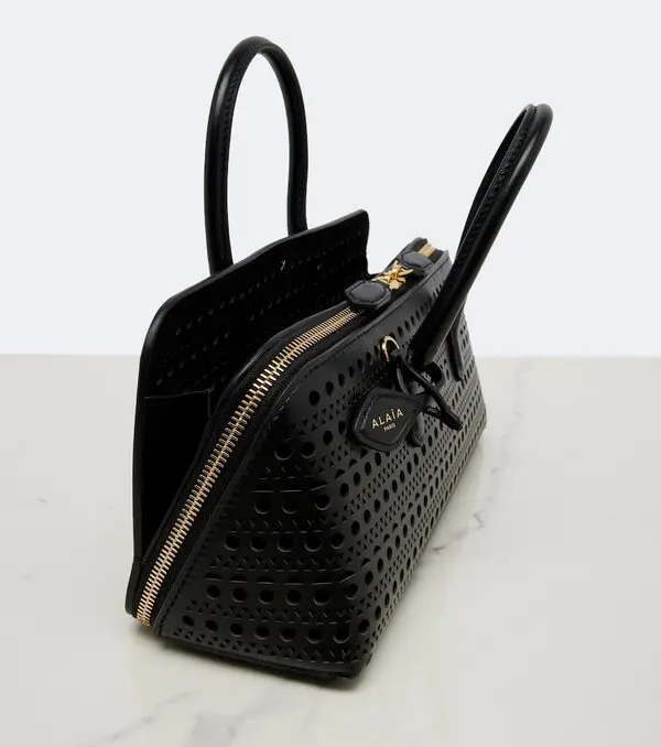 Alaïa Delta Medium Vienne Leather Top-handle Bag