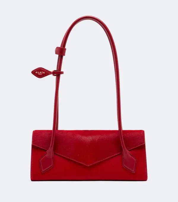 Alaïa Le Teckel Small Shoulder Bag - Red