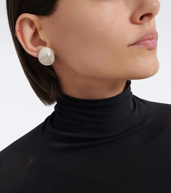 Alaïa Dome Small Stud Earrings
